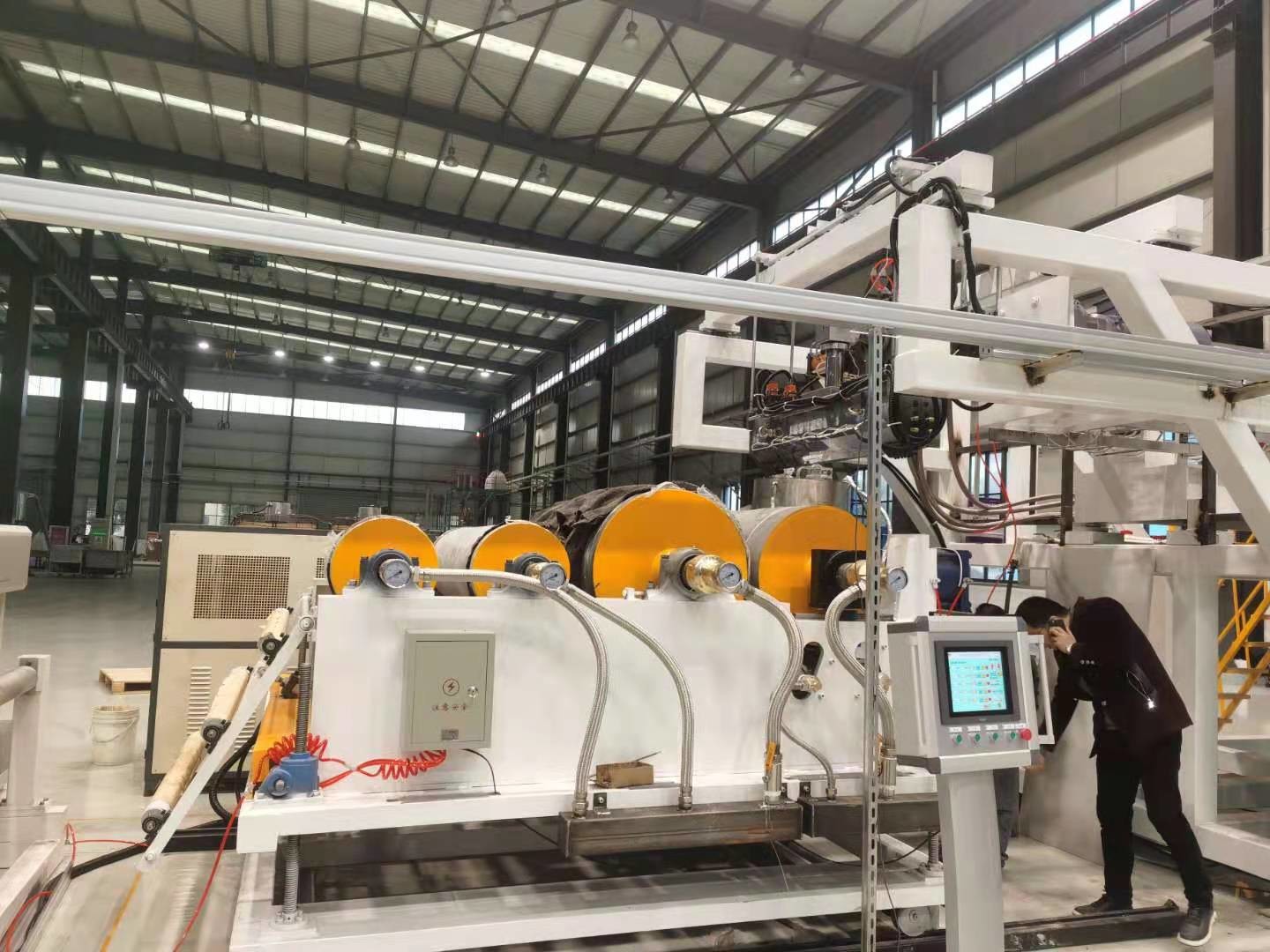 PVB Interlayer Film EVA Extrusion Casting Cast Film Making Machine 80M/min