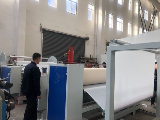 Co Extrusion 3 Layer Cast Stretch Film Line High Stretching 2200MM 3000MM